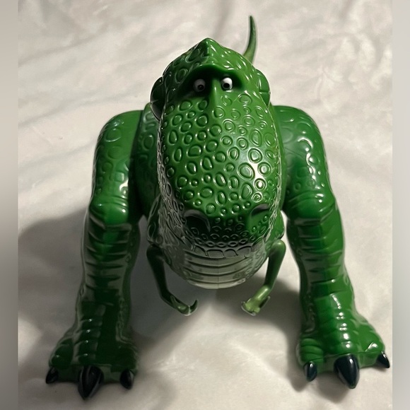 Disney | Toys | Disney Pixar Toy Story Large Rex Talking Dinosaur Green ...